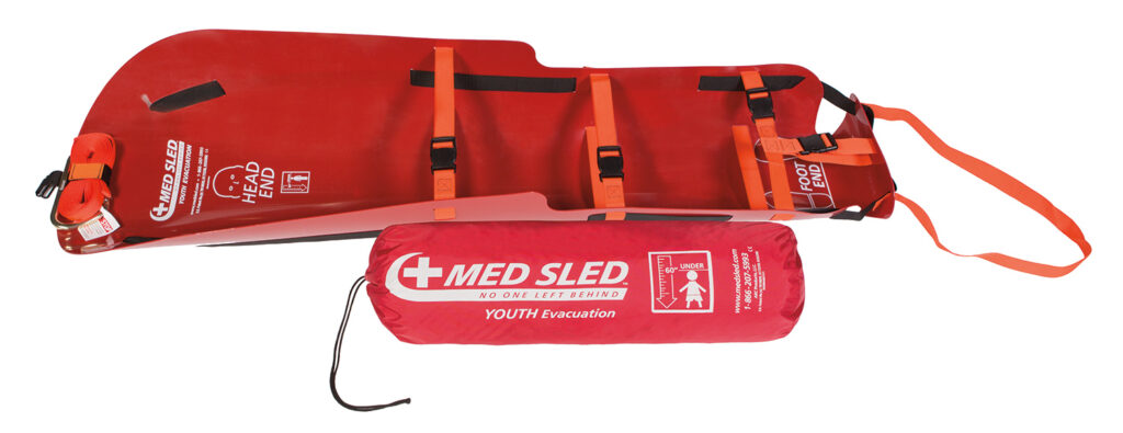 Med Sled® 28″ Youth Sled – Med Sled – Evacuation Devices for Hospitals ...