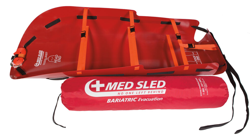 Med Sled® 48″ Bariatric Sled – Med Sled – Evacuation Devices for ...